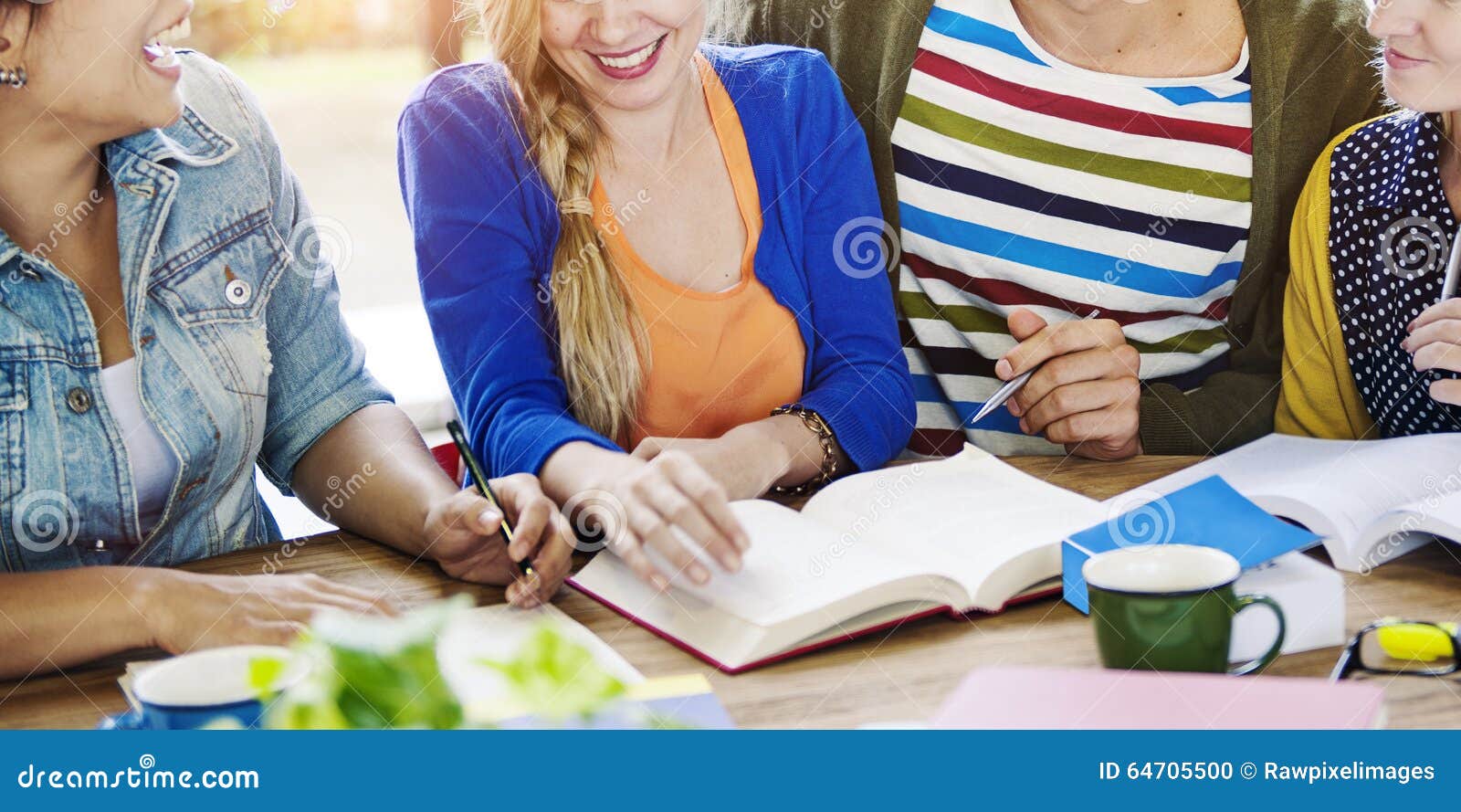 Students Team Meeting Discussion Start Up Concept Stock Photo - Image ...