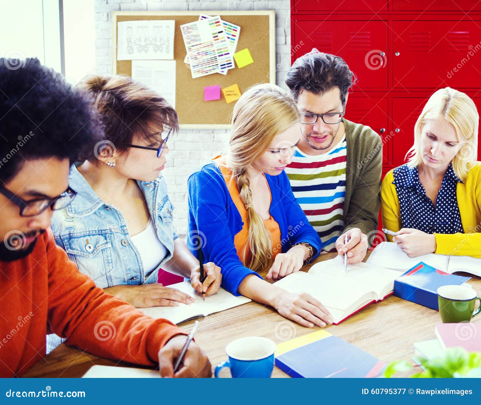 Students Team Teamwork Start Up Ideas Concept Stock Image - Image of ...