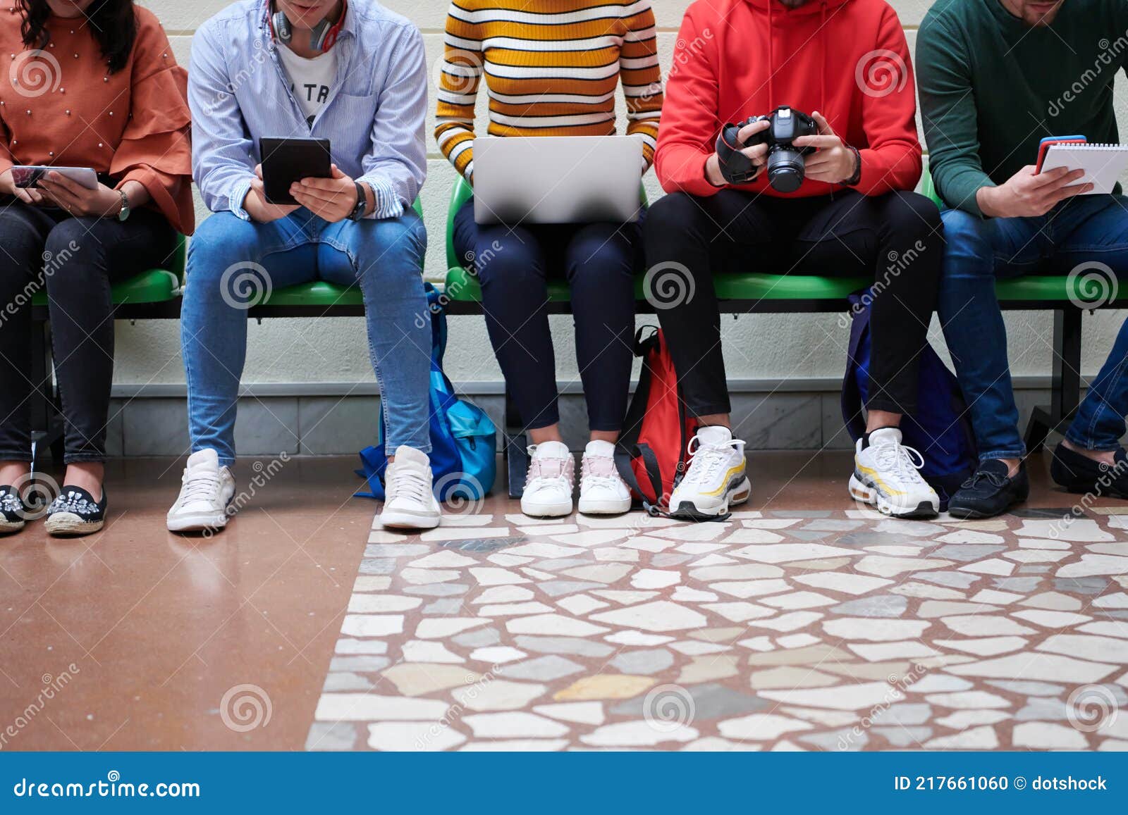 Students Use Modern Technology in School To Create Projects Stock Photo ...