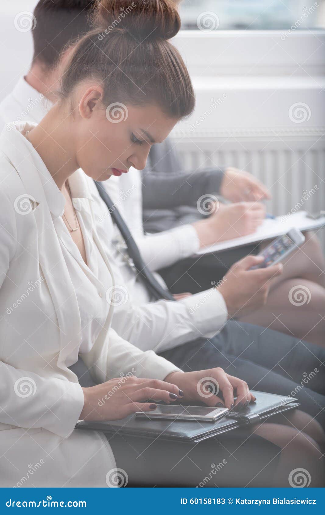 Students waiting for exam stock image. Image of test - 60158183