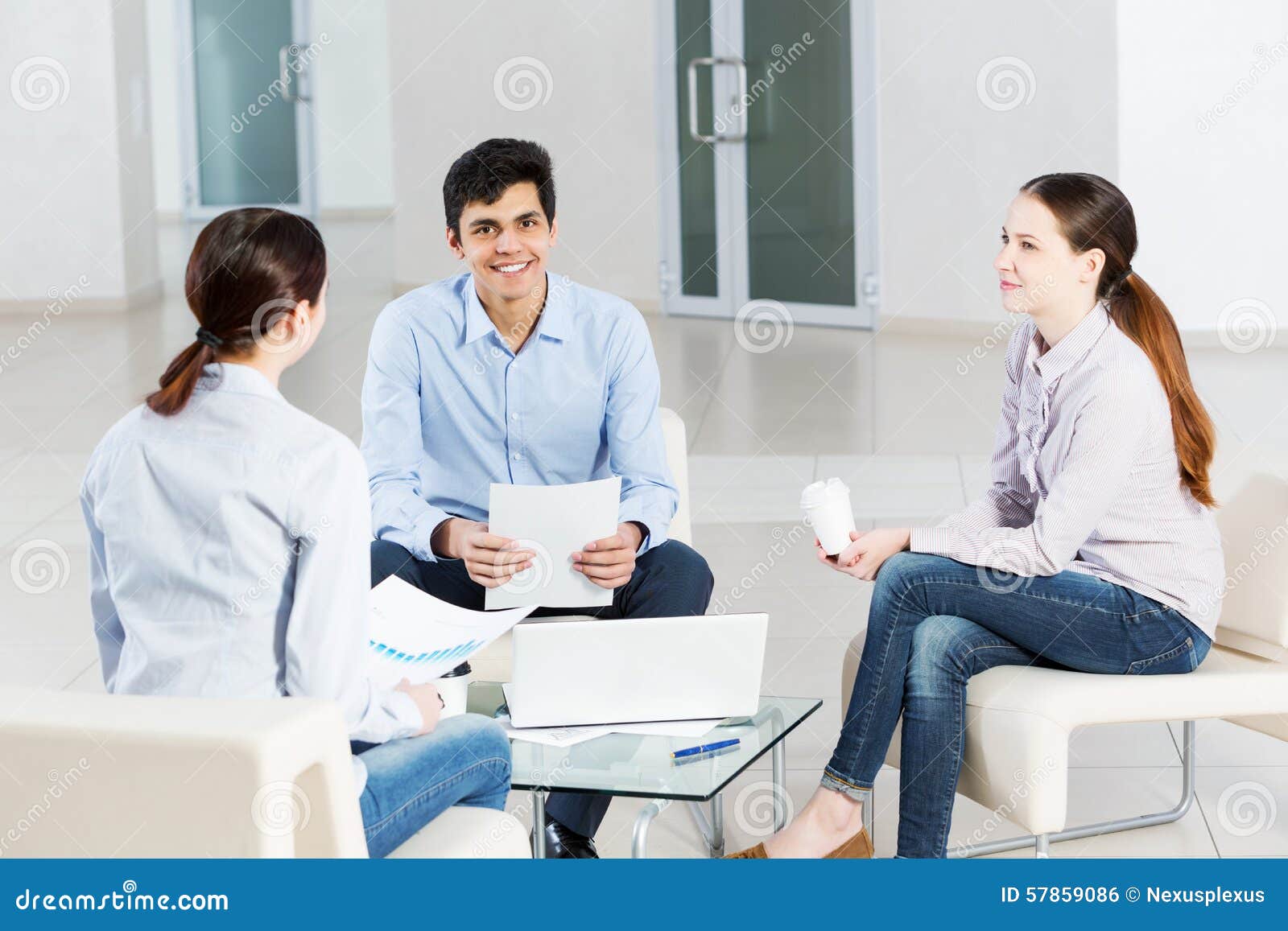 Students Working in Cooperation Stock Photo - Image of caffeine ...