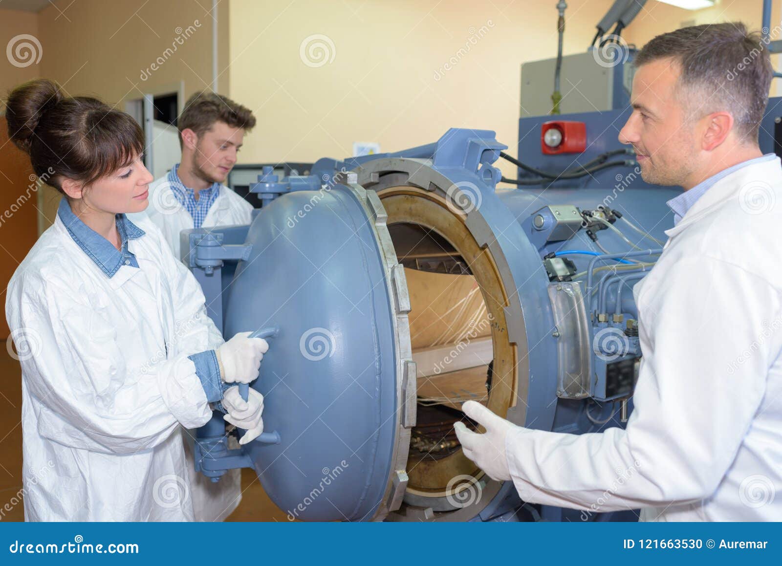 Students Working on Engineering Class Project Stock Photo - Image of ...
