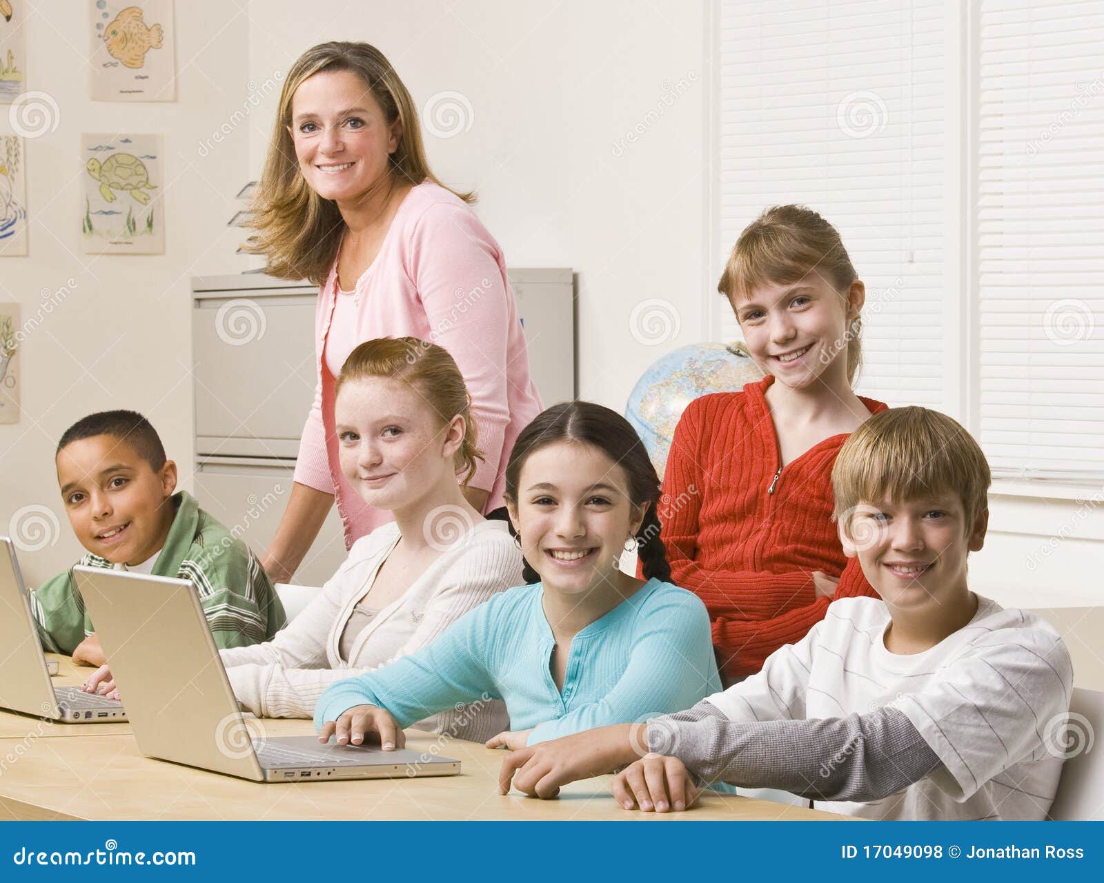 Students Working on Laptops Stock Photo - Image of medium, female: 17049098