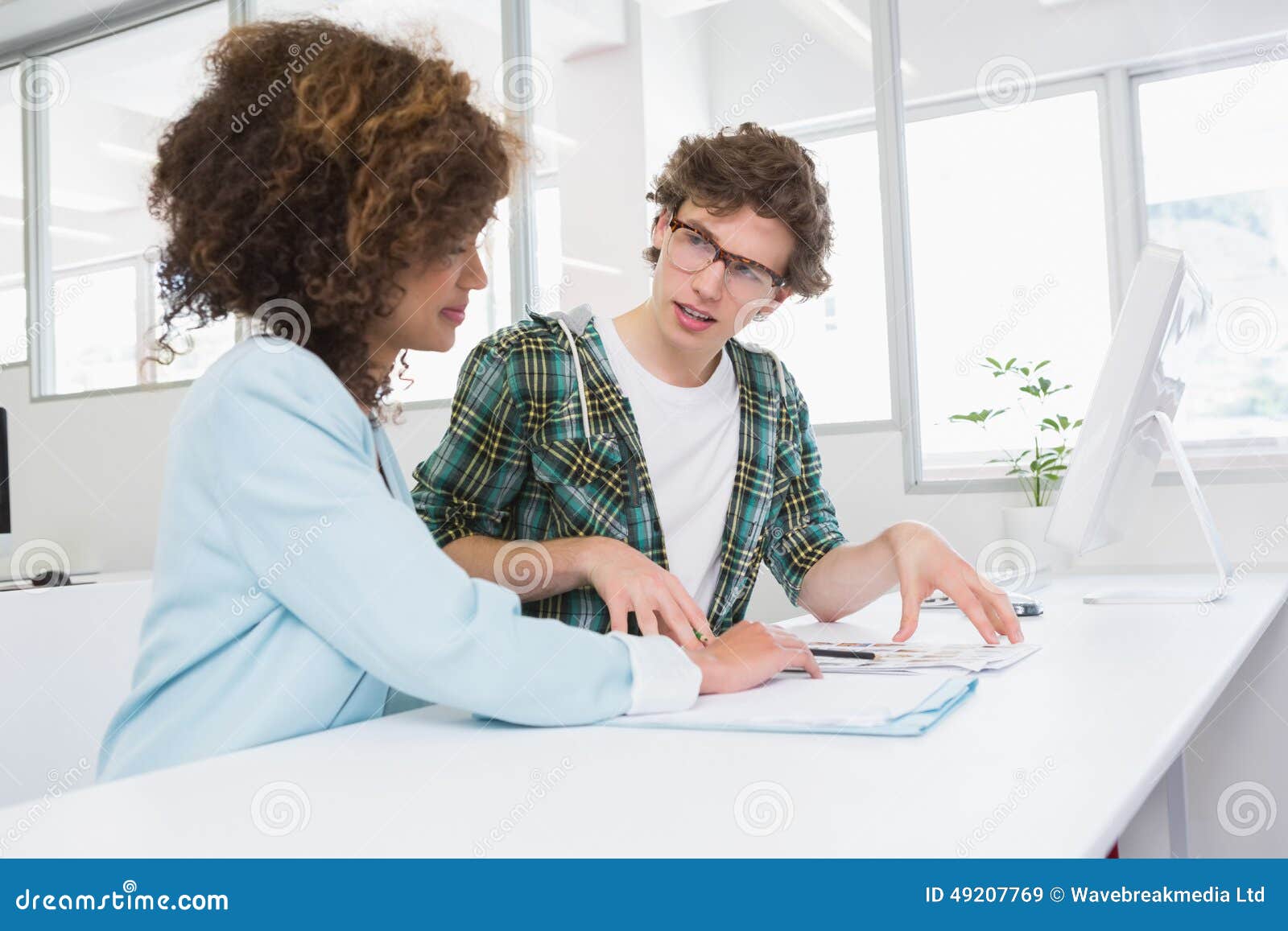 Students Working Together in Class Stock Image - Image of adult ...