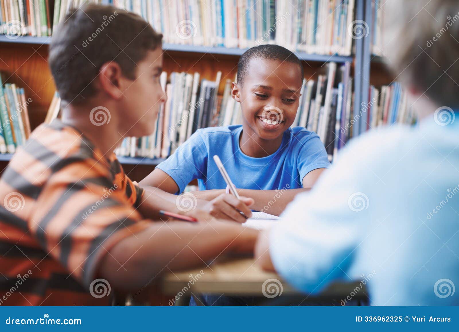 Students, Writing and Education with Books in Library for Assessment ...