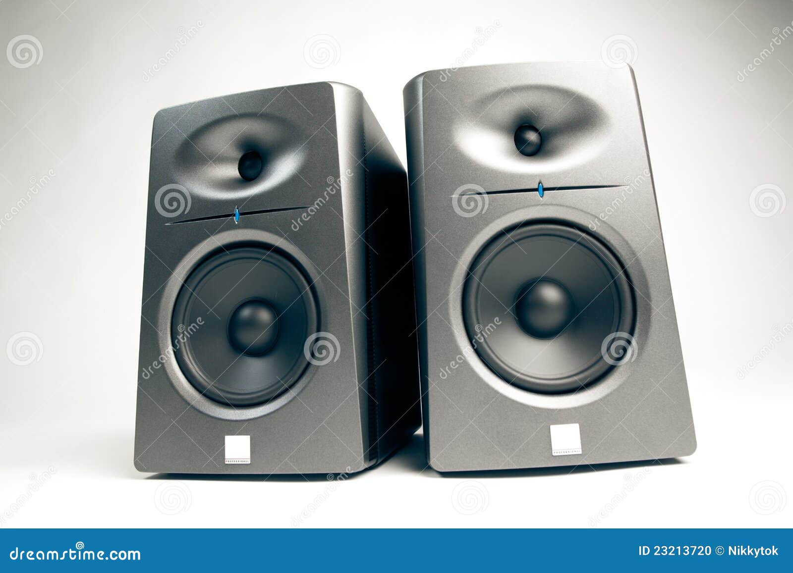 Studio audio monitors stock photo. Image of digital, loudspeaker - 23213720