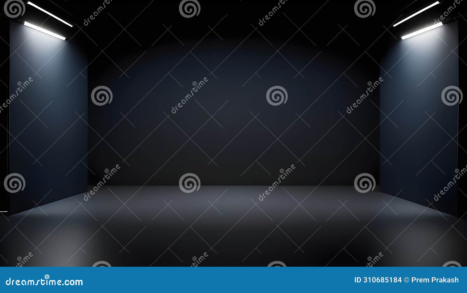 Studio Background Featuring a Deep, Dark Black Color, Gradient ...