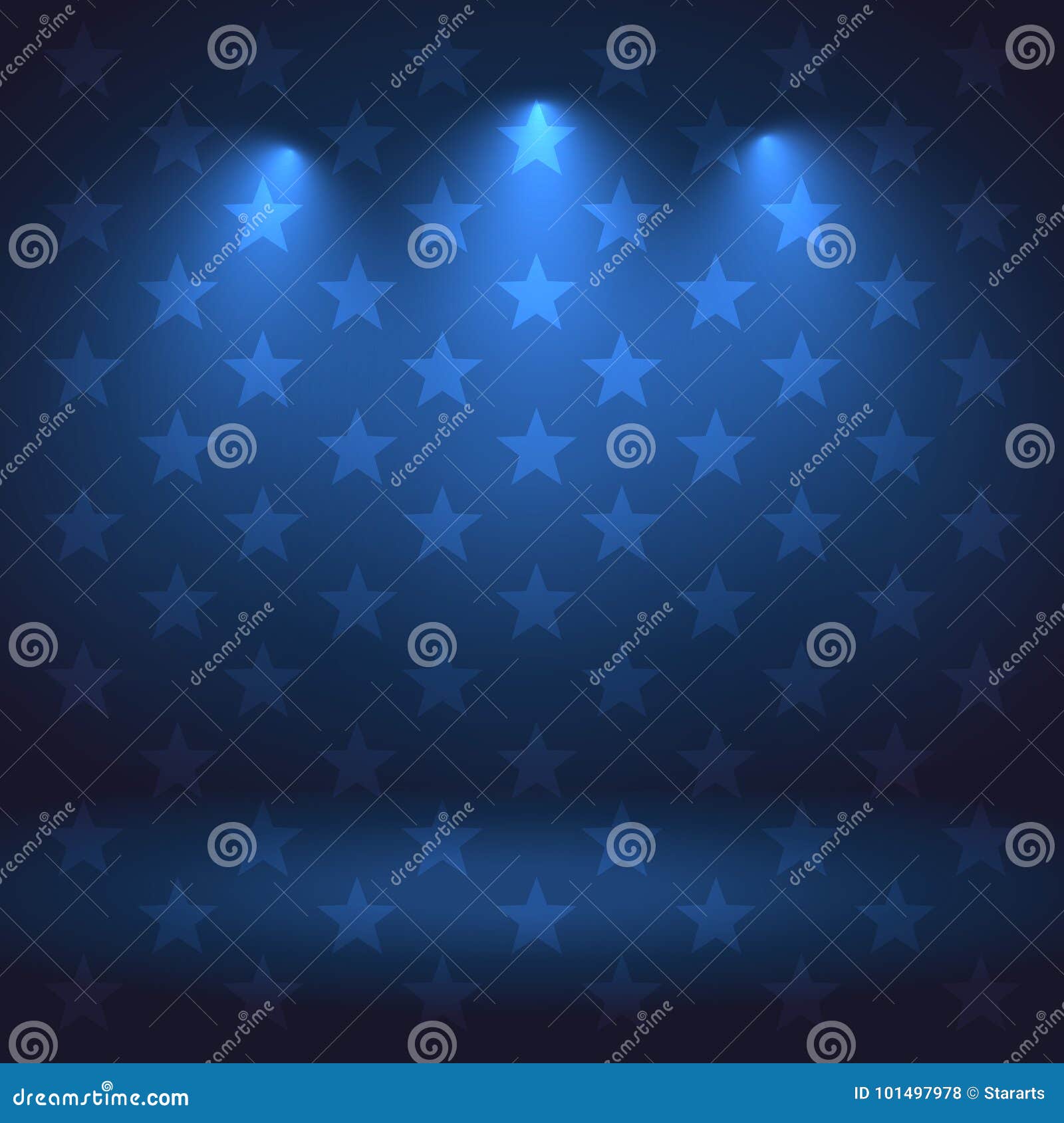 Studio Background with Lights Stock Vector - Illustration of gradient ...