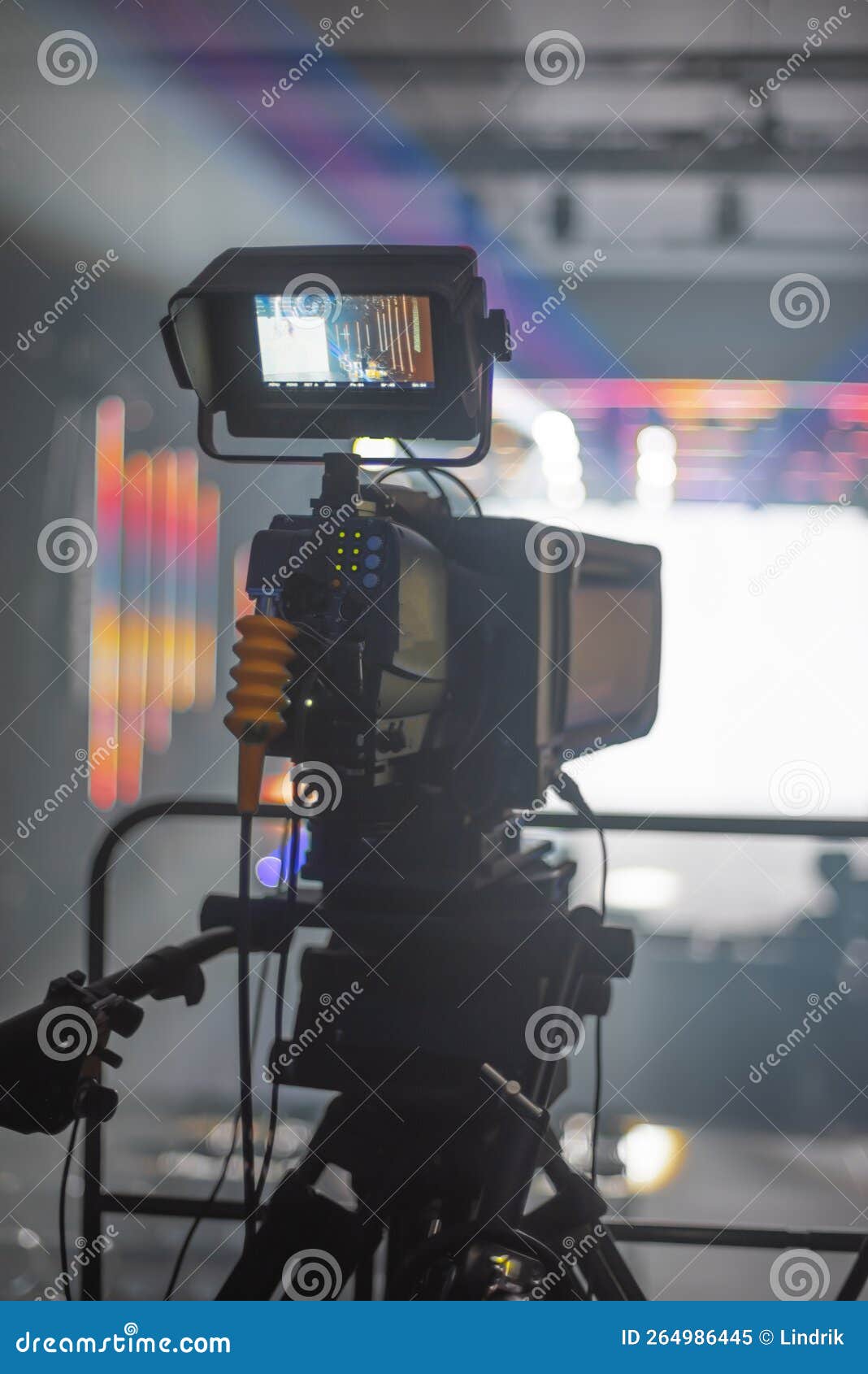 Studio Camera at the Concert Stock Image - Image of setting, concert ...