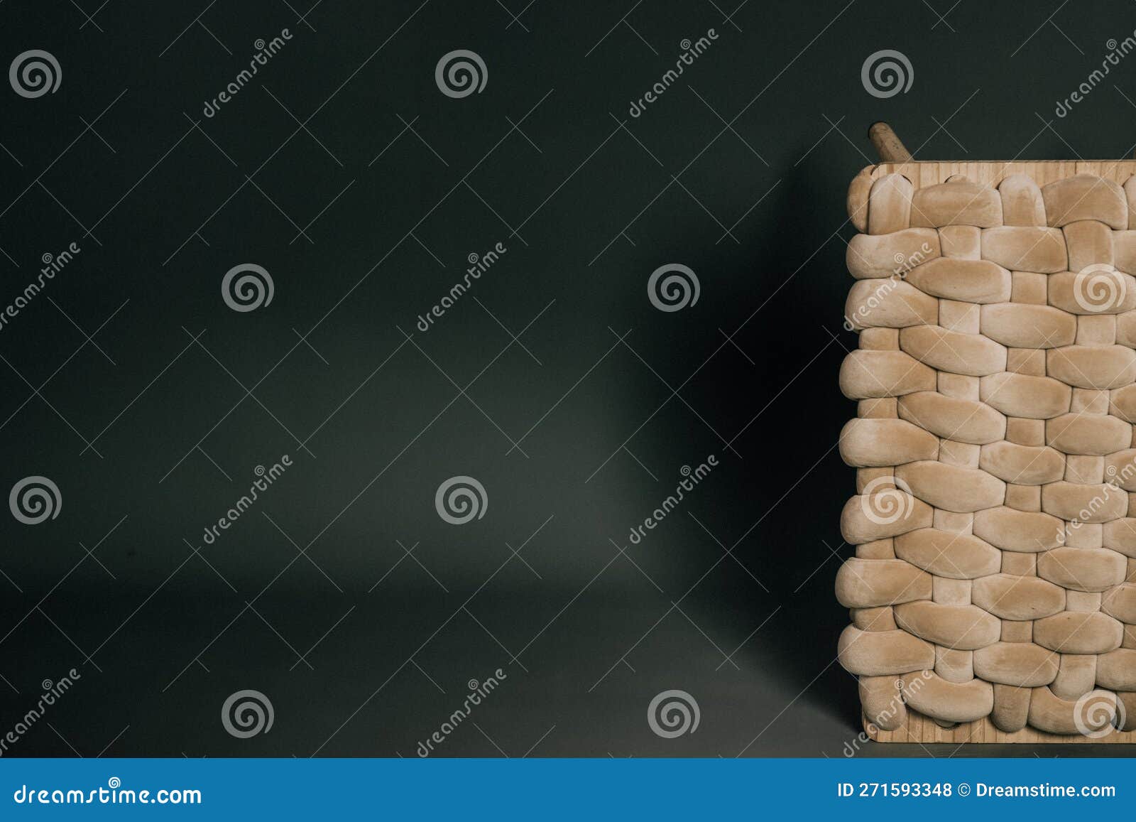 Studio Chair on a Black Background Stock Photo - Image of abstract ...