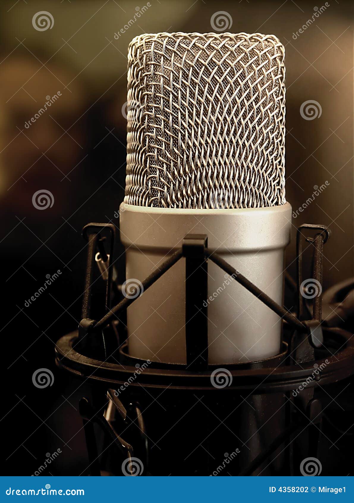 Condenser Microphone And Podcast Concept. Royalty-Free Stock ...