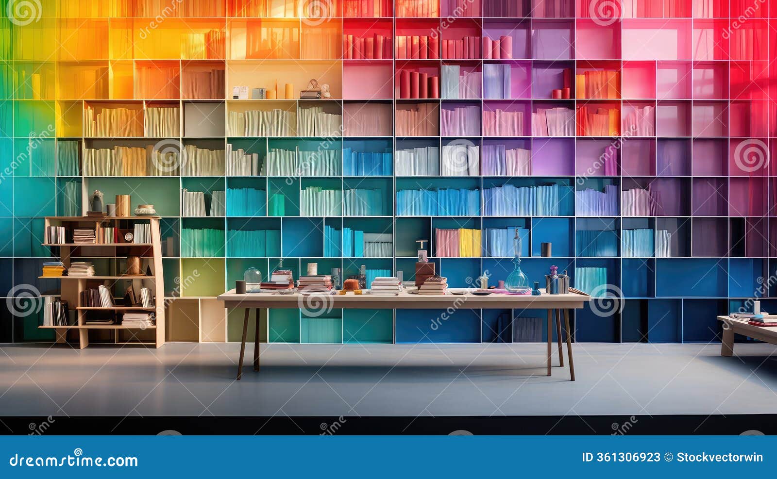 Studio in design book stock illustration. Illustration of creativity ...