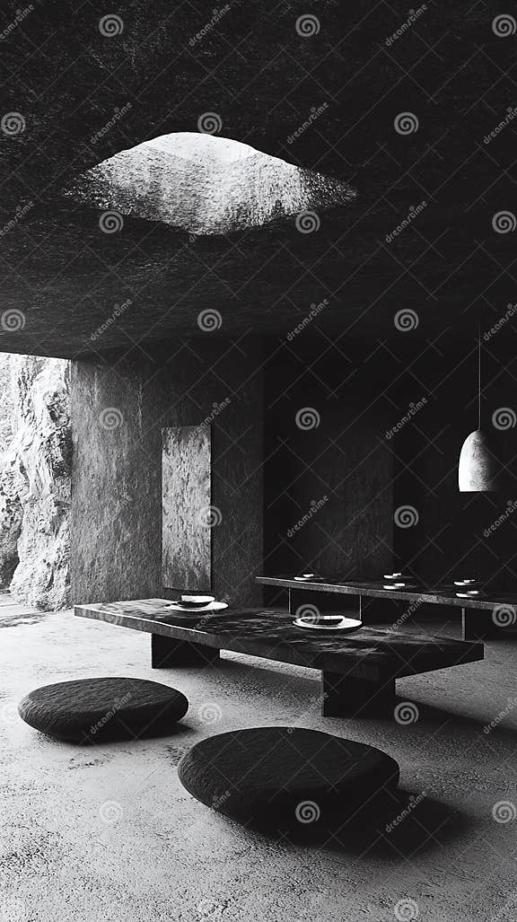 Studio Design Emphasizing Curiosity and Belonging with Monochrome and ...