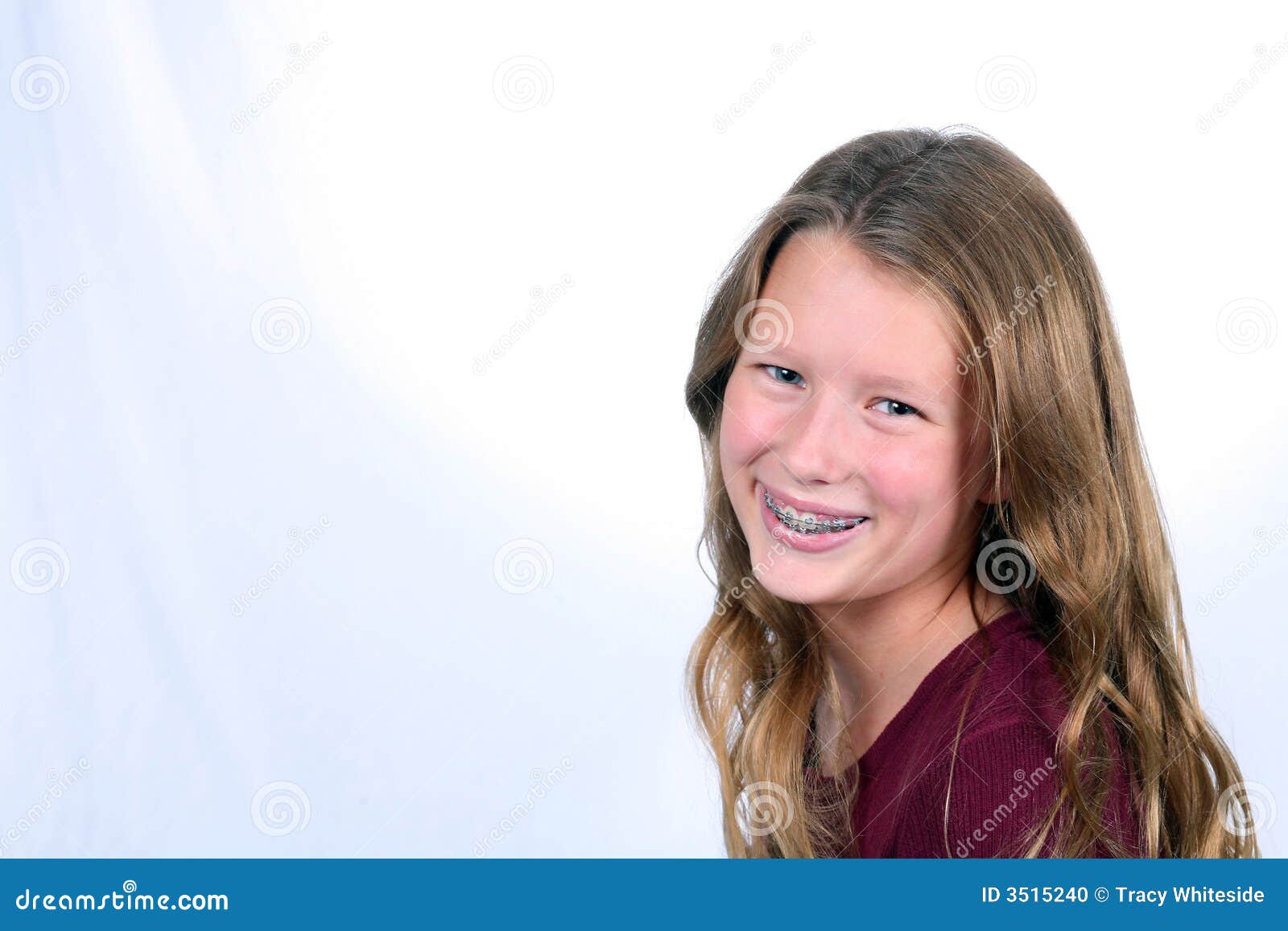 Studio Expression stock photo. Image of blonde, happiness - 3515240