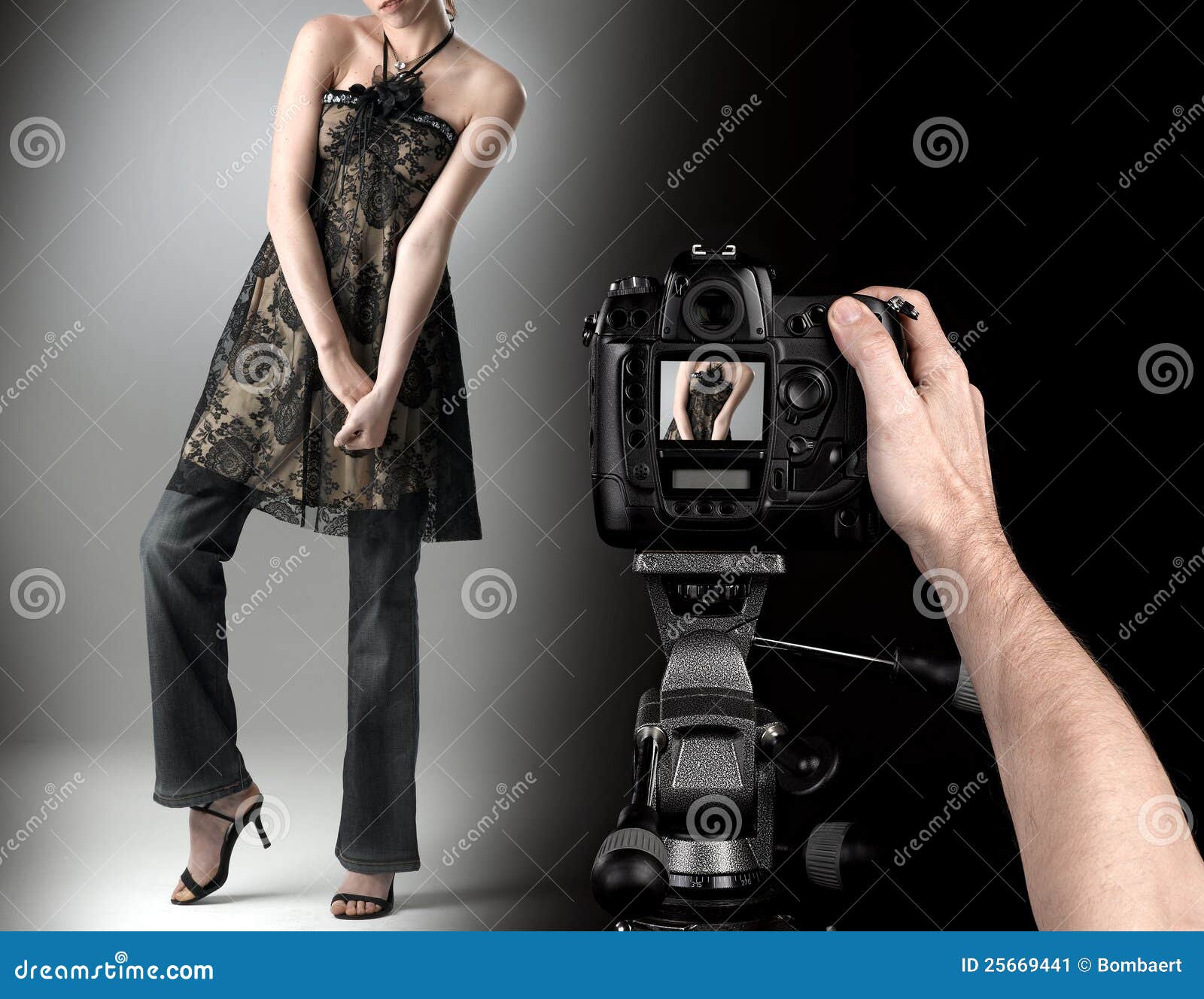 Studio Fashion Shot with a Model. Stock Image - Image of male, casual ...