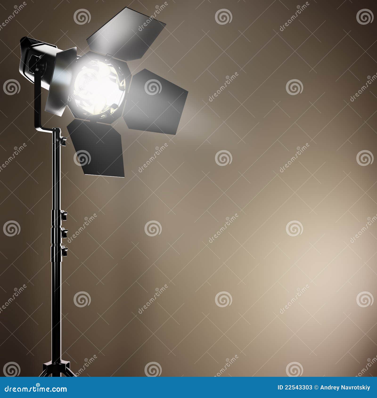 A studio flash. stock illustration. Illustration of illuminated - 22543303