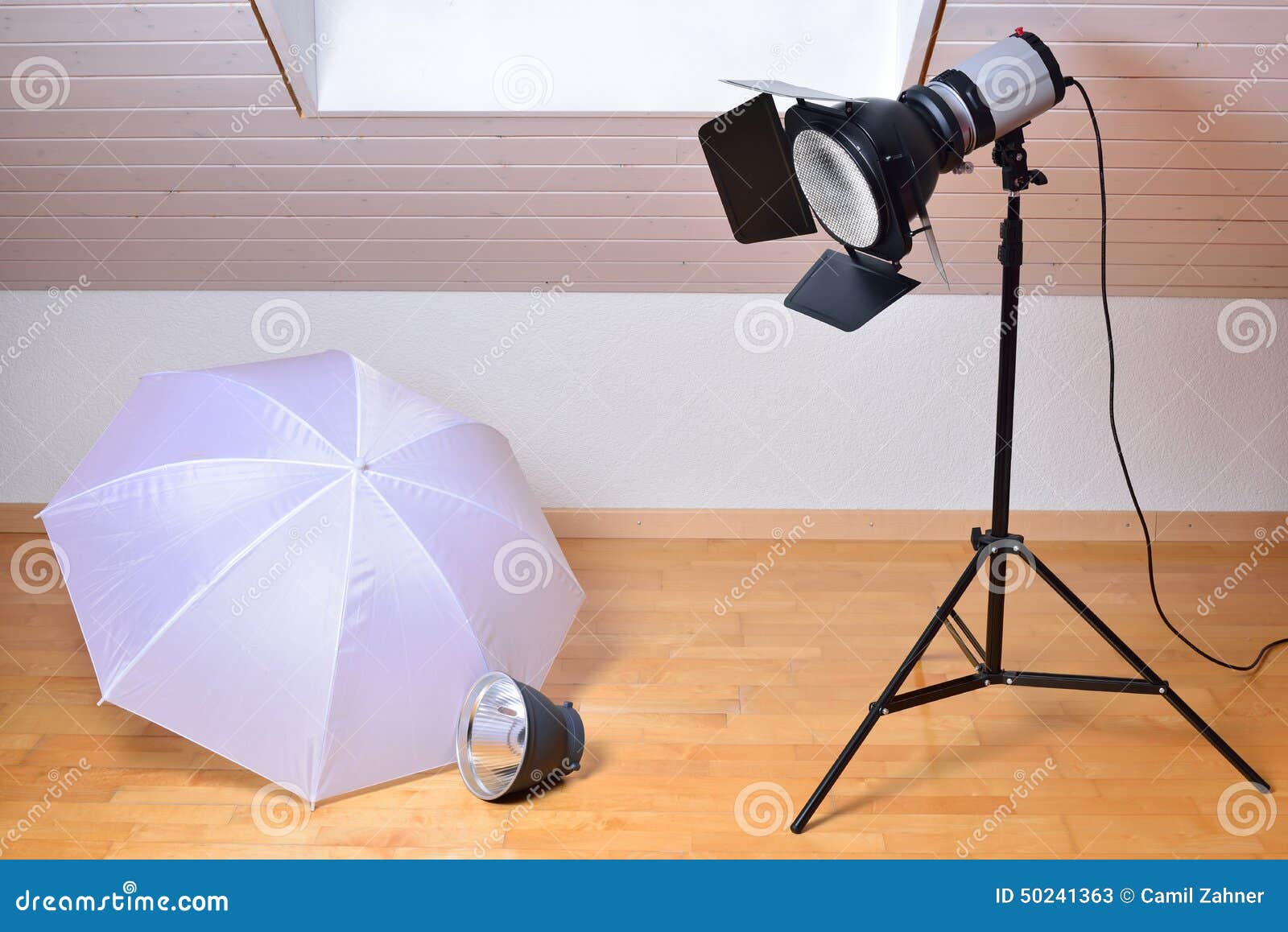 Studio Flash and Light Modifiers Stock Image - Image of flash, stands ...