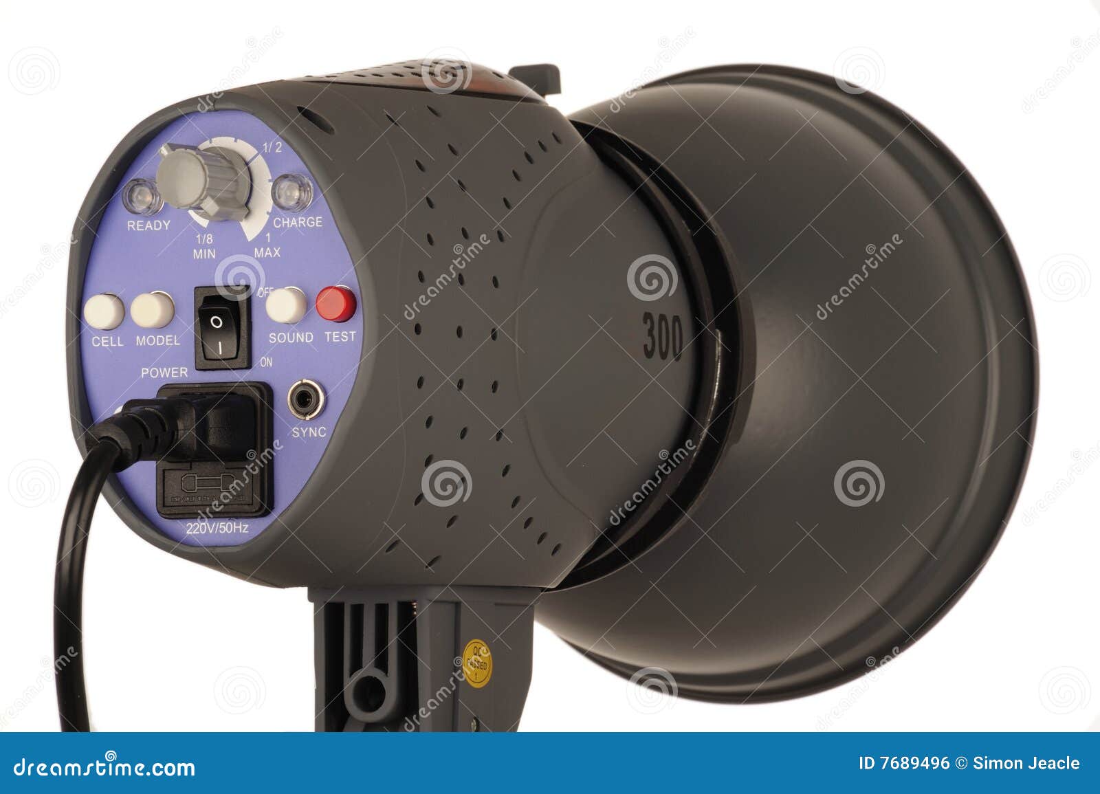 Studio Flash unit stock photo. Image of flash, light, studio - 7689496