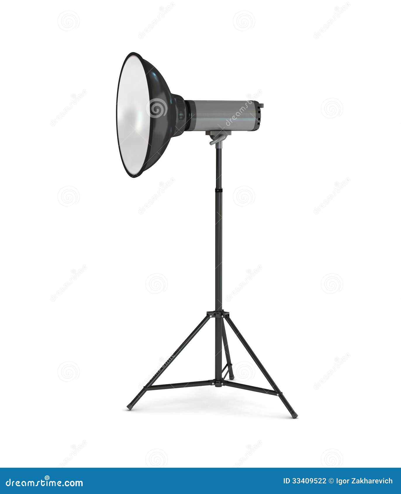 Studio Flash on White Background Stock Illustration - Illustration of ...