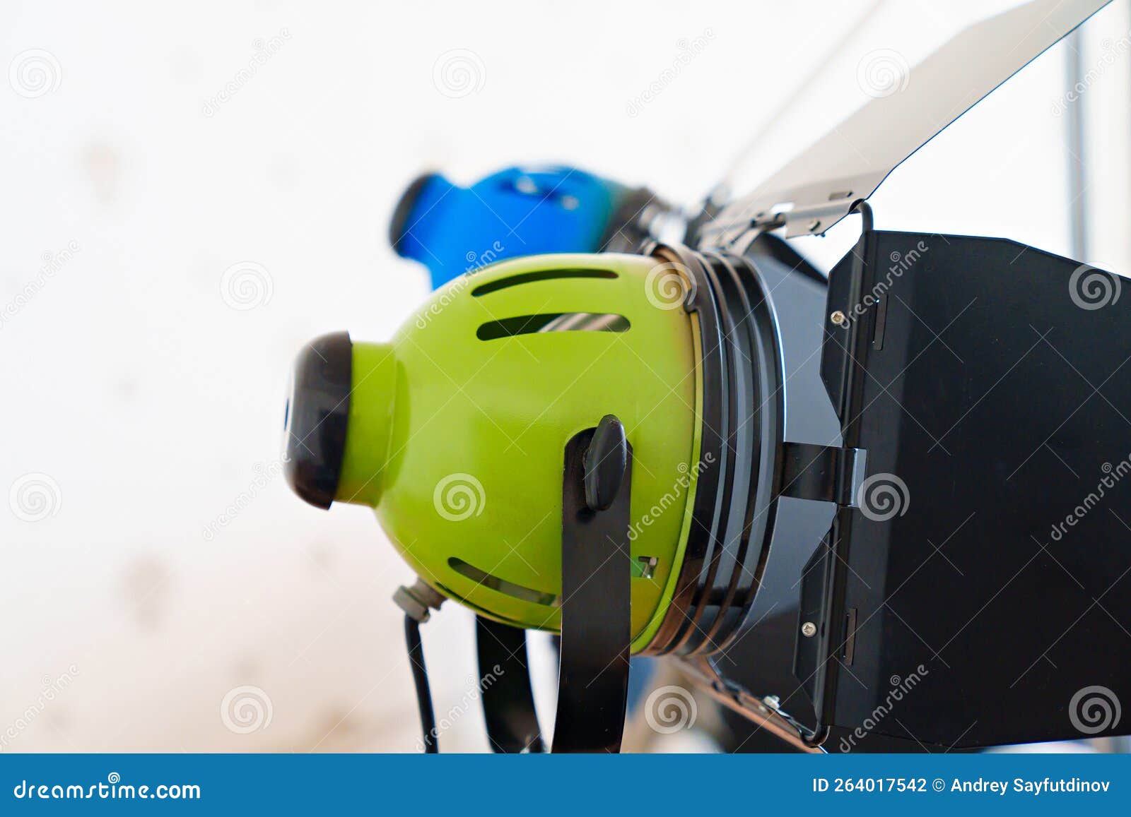 Studio Halogen Constant Light Illuminator. Equipment for the Photo ...