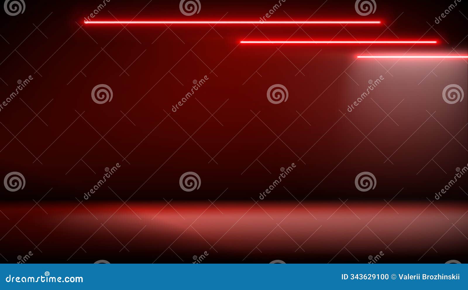 Studio Interior, Stage With Neon, Led Lighting. Background, Backdrop ...