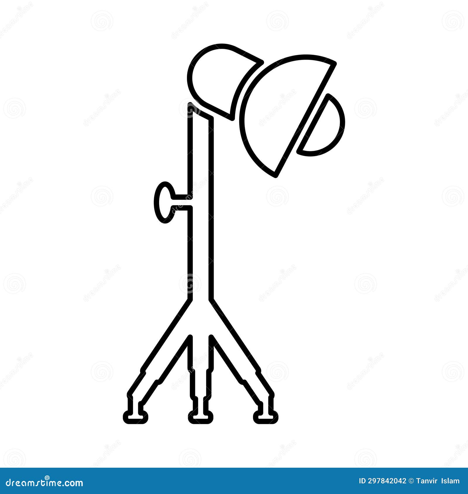 Studio Light Icon in Outline Style Stock Vector - Illustration of ...