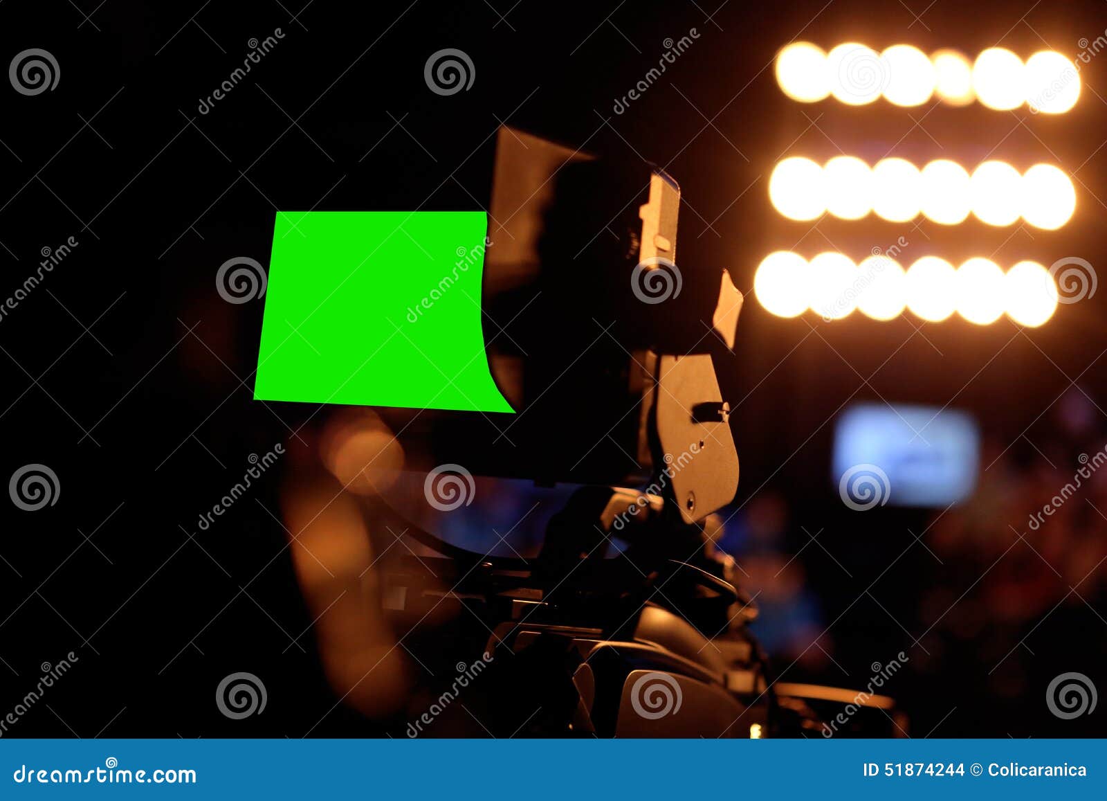 Studio Light, Alpha Channel Stock Photo - Image of filming, chroma ...