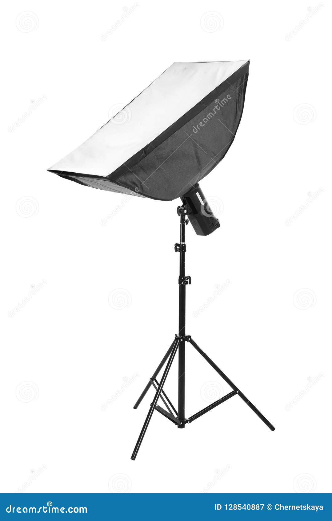 Studio Lighting on White Background Stock Image - Image of gear, lamp ...