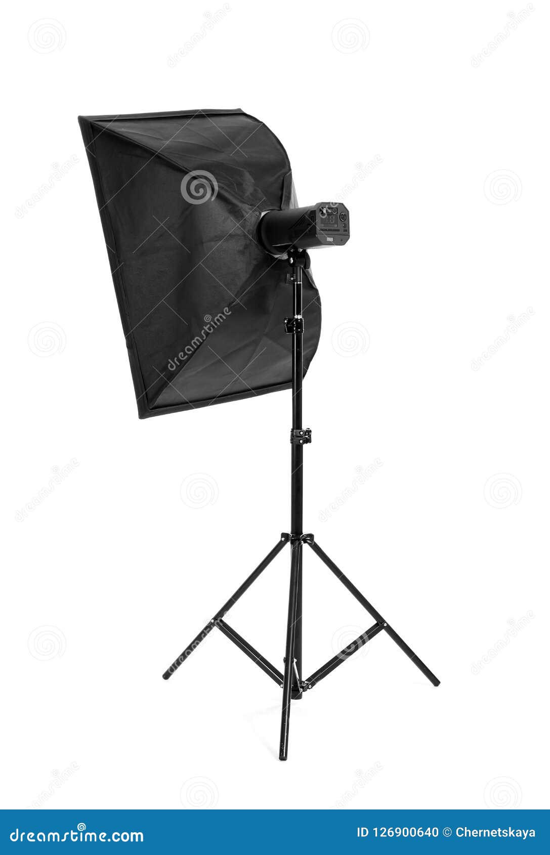 Studio Lighting on White Background Stock Photo - Image of lighting ...