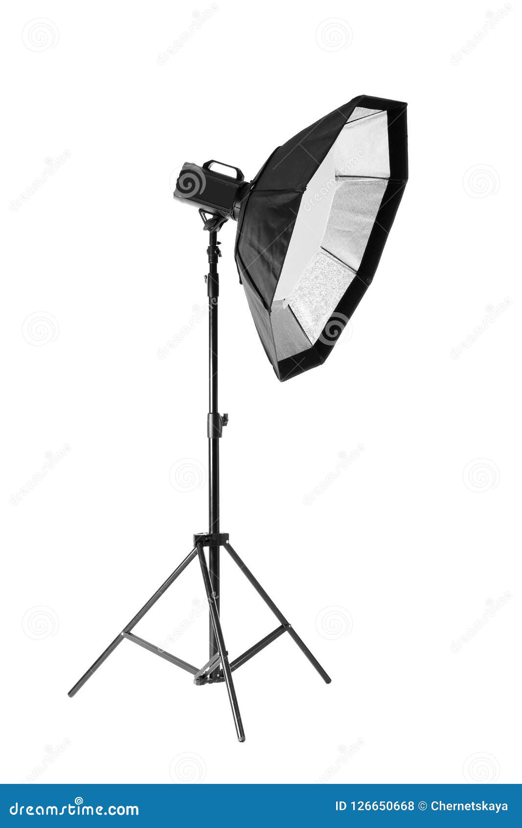 Studio Lighting on White Background Stock Photo - Image of light, shot ...