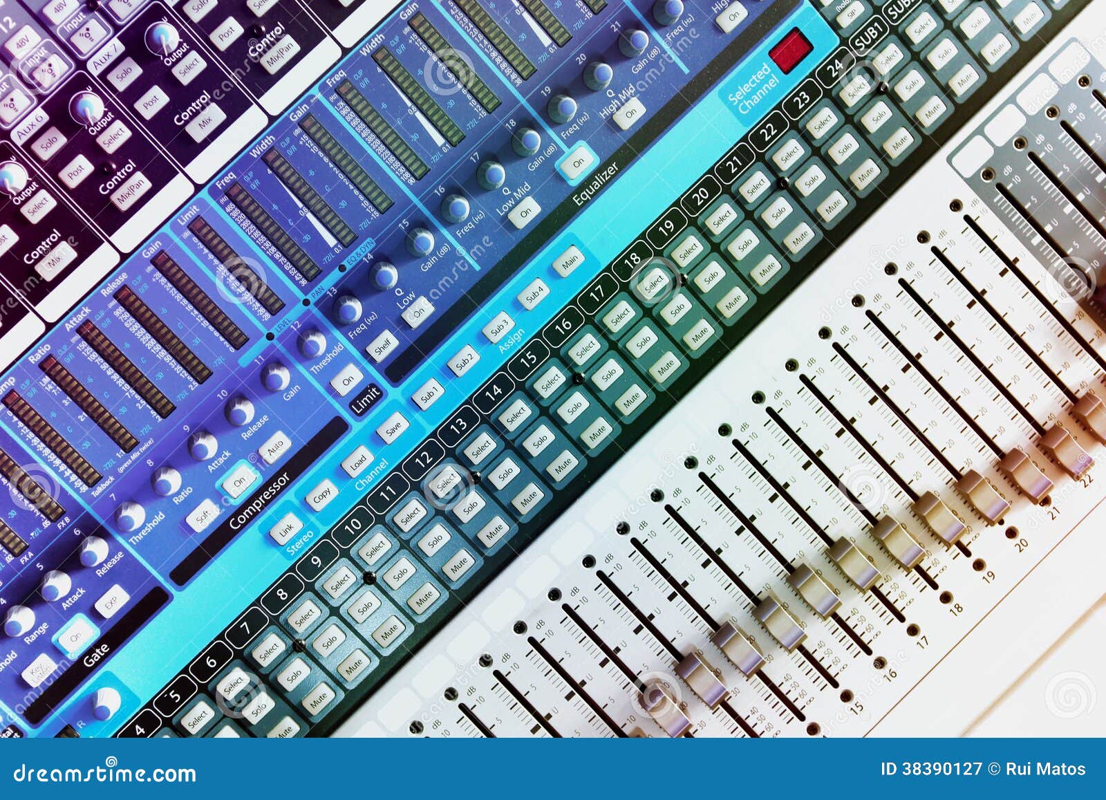 Studio Mixer Royalty-Free Stock Photo | CartoonDealer.com #2695473