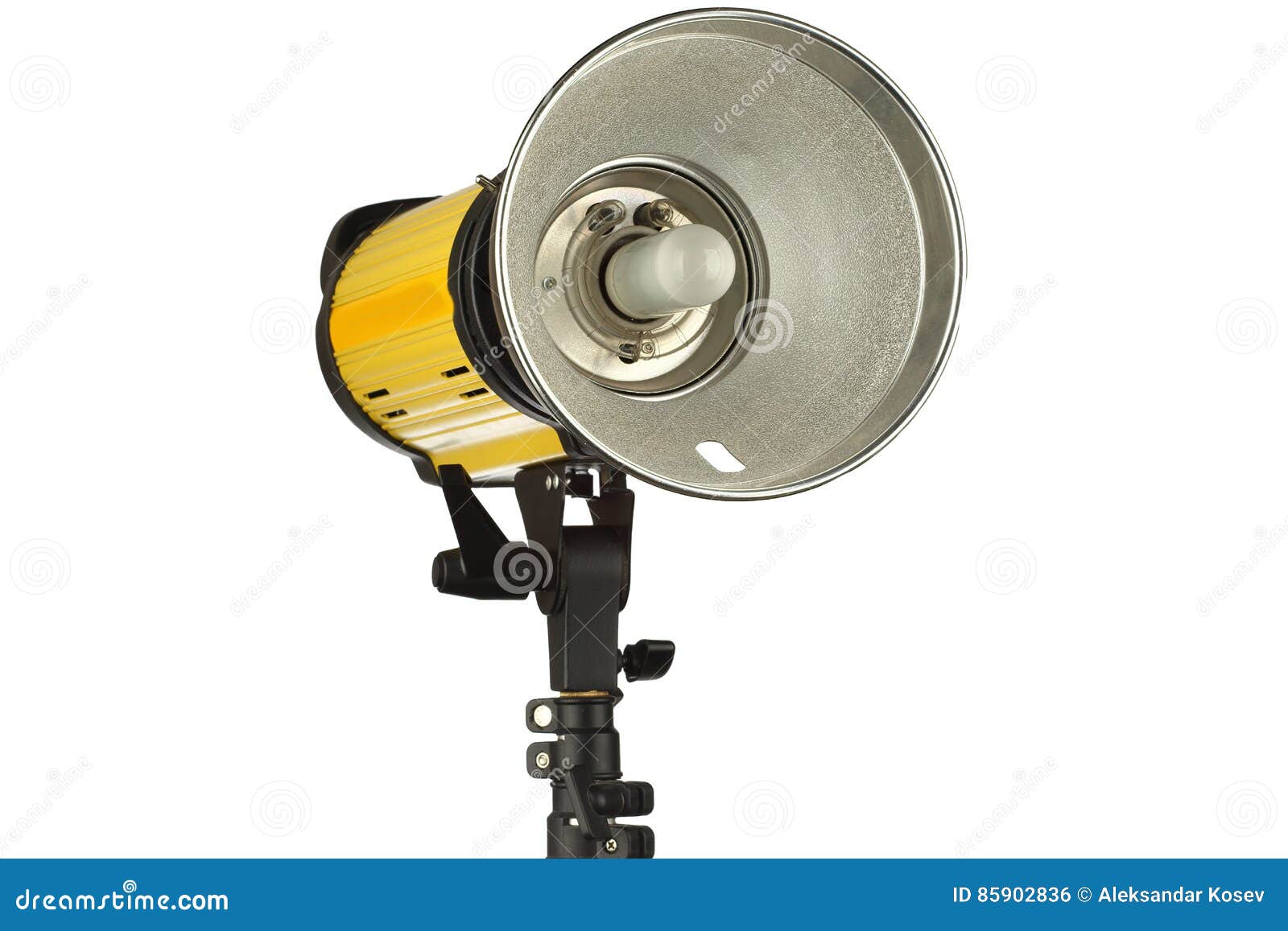 Studio monoblock flash stock photo. Image of photograph - 85902836