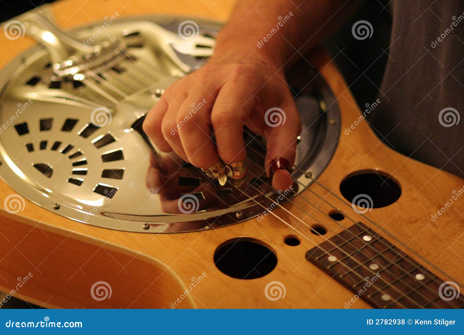 Studio Musician and Dobro stock photo. Image of acoustic - 2782938