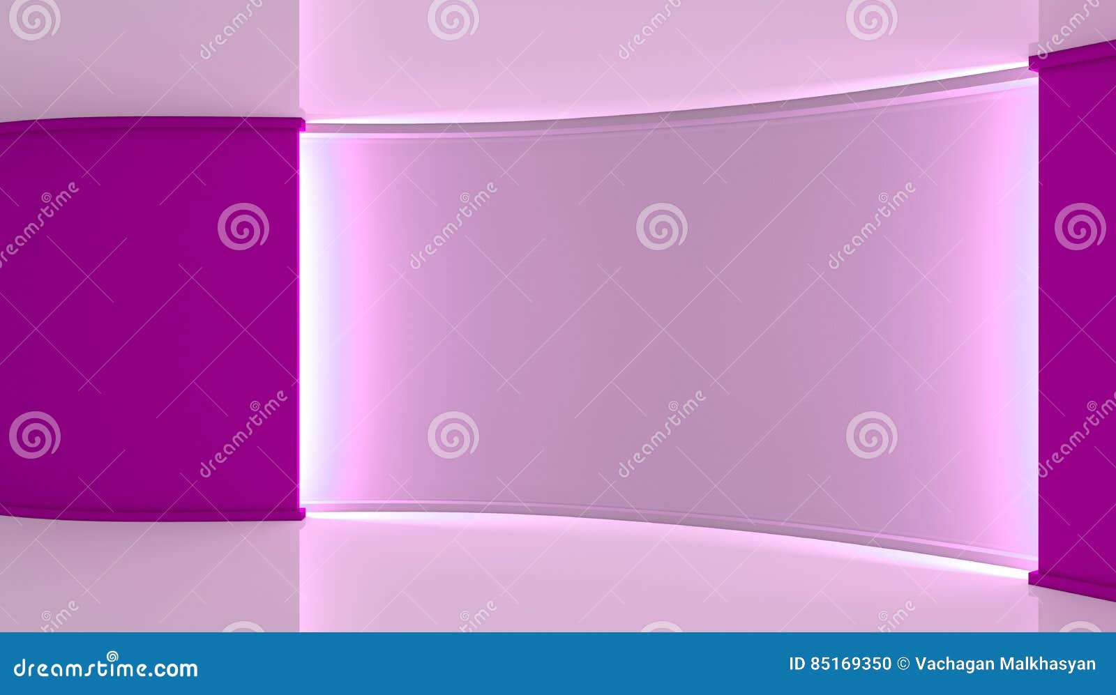 Studio. Perfect Backdrop For Any Green Screen Chromakey Production ...