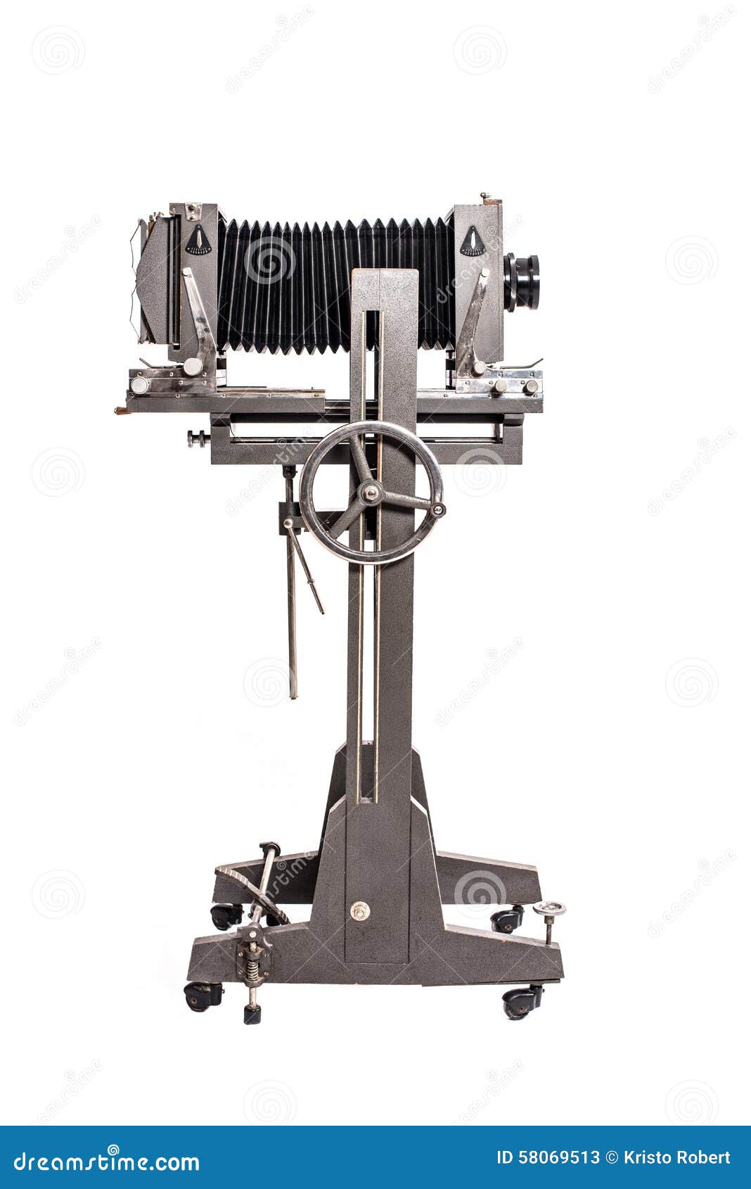 Studio Photo Camera. stock image. Image of antique, medium - 58069513