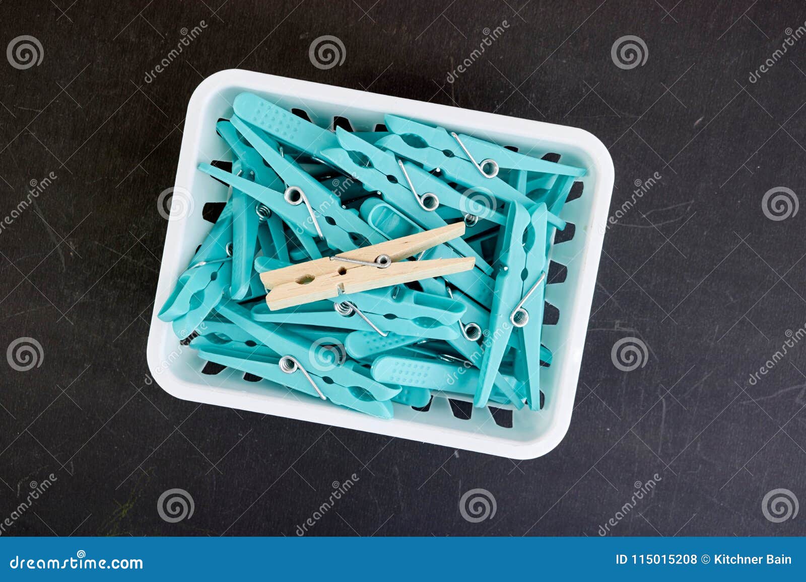 Clothes Line Pegs stock photo. Image of line, clamp - 115015208