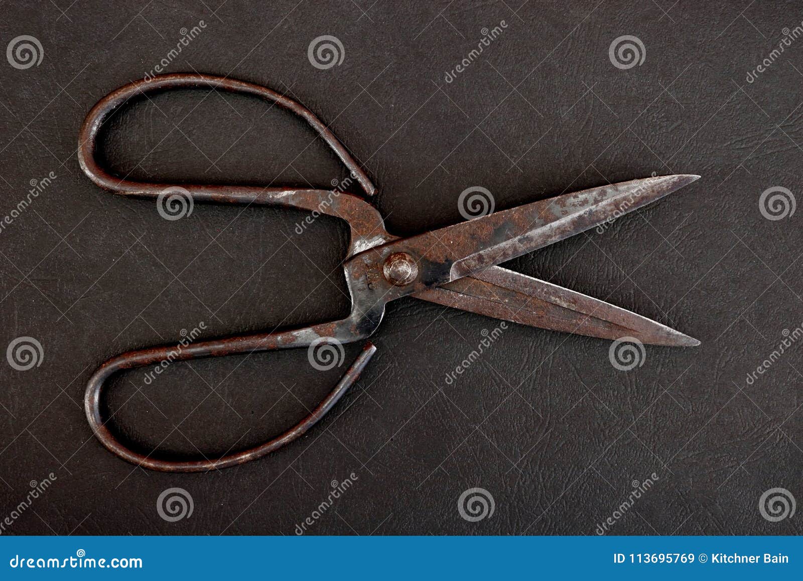 Vintage Scissors stock image. Image of retro, oldfashioned - 113695769