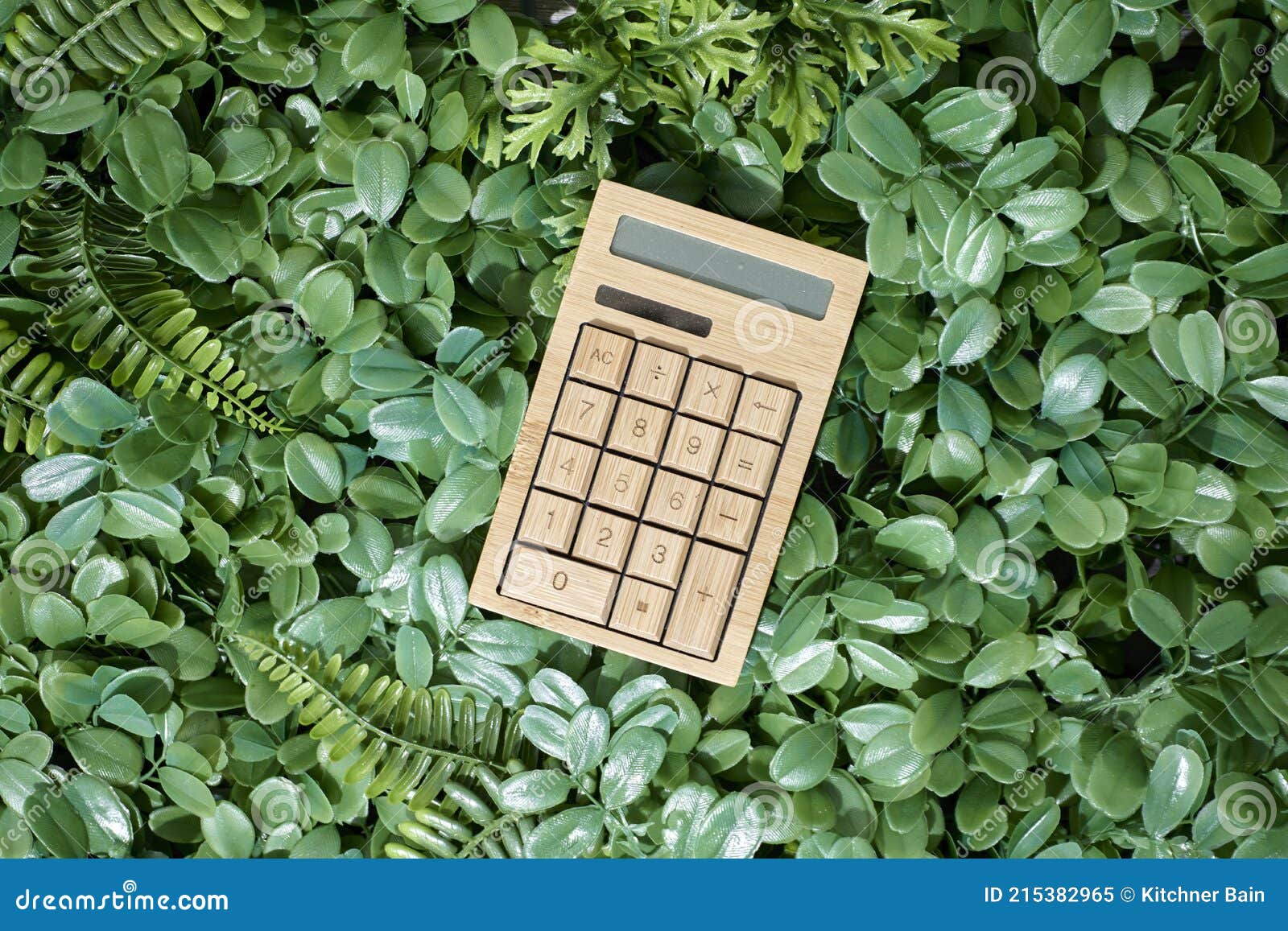 Wooden Calculator stock image. Image of analysis, mathematics - 215382965