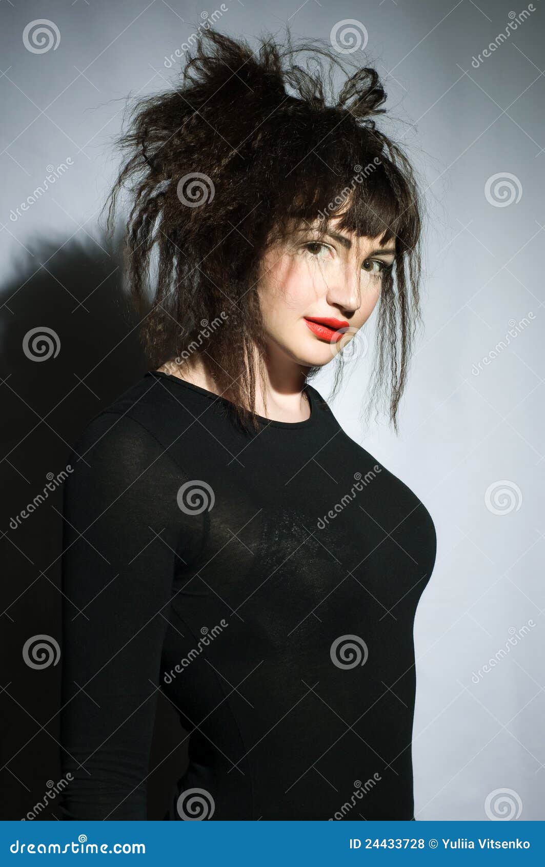 Studio Photo of Young Woman Stock Photo - Image of glamour, fashion ...