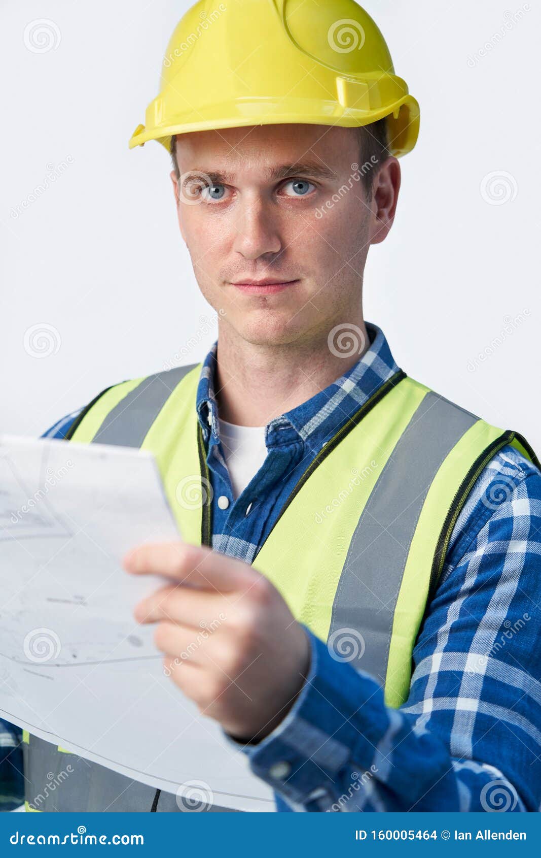 Portrait Of A Builder Royalty-Free Stock Photo | CartoonDealer.com ...