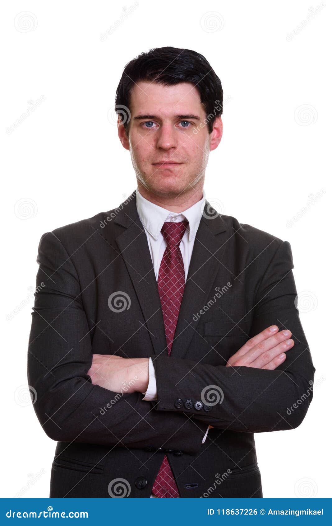 Studio Portrait of Caucasian Businessman Stock Photo - Image of adult ... Studio Portrait of Caucasian Businessman Stock Photo - Image of adult ...