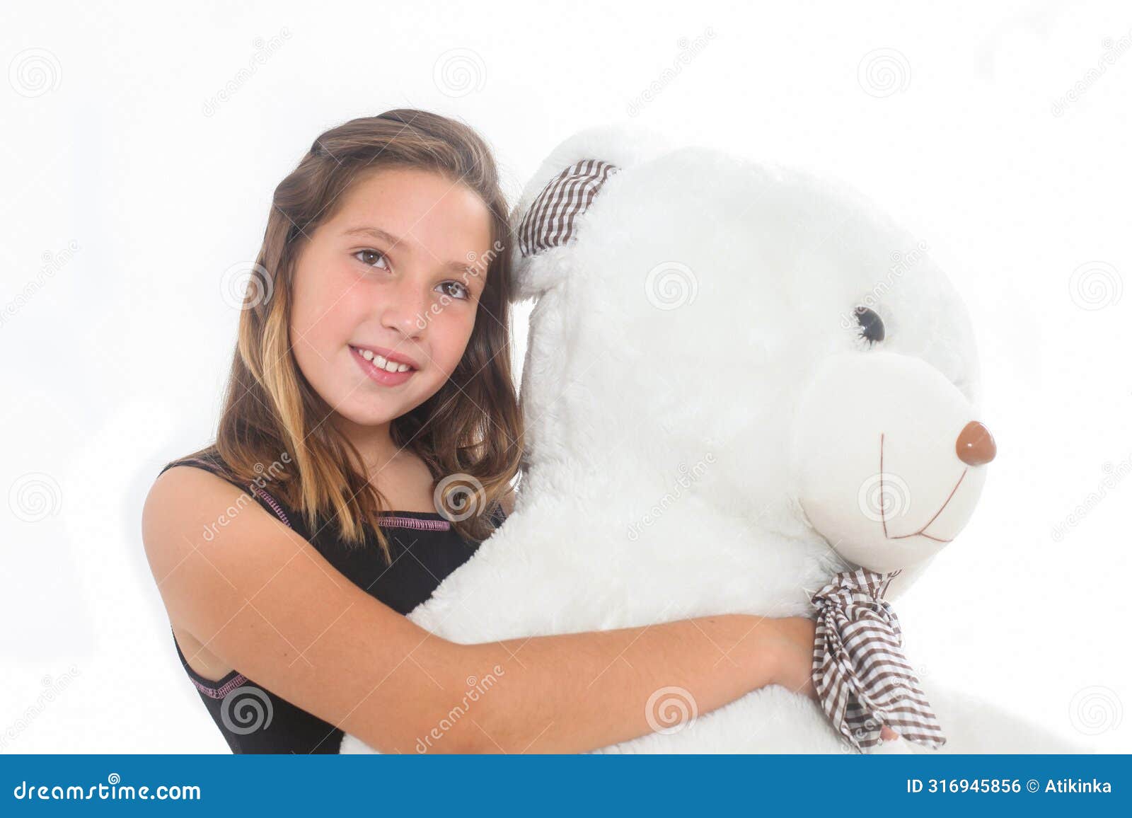 Cheerful Preteen Girl with Teddy Bear Stock Photo - Image of child ... Cheerful Preteen Girl with Teddy Bear Stock Photo - Image of child ...