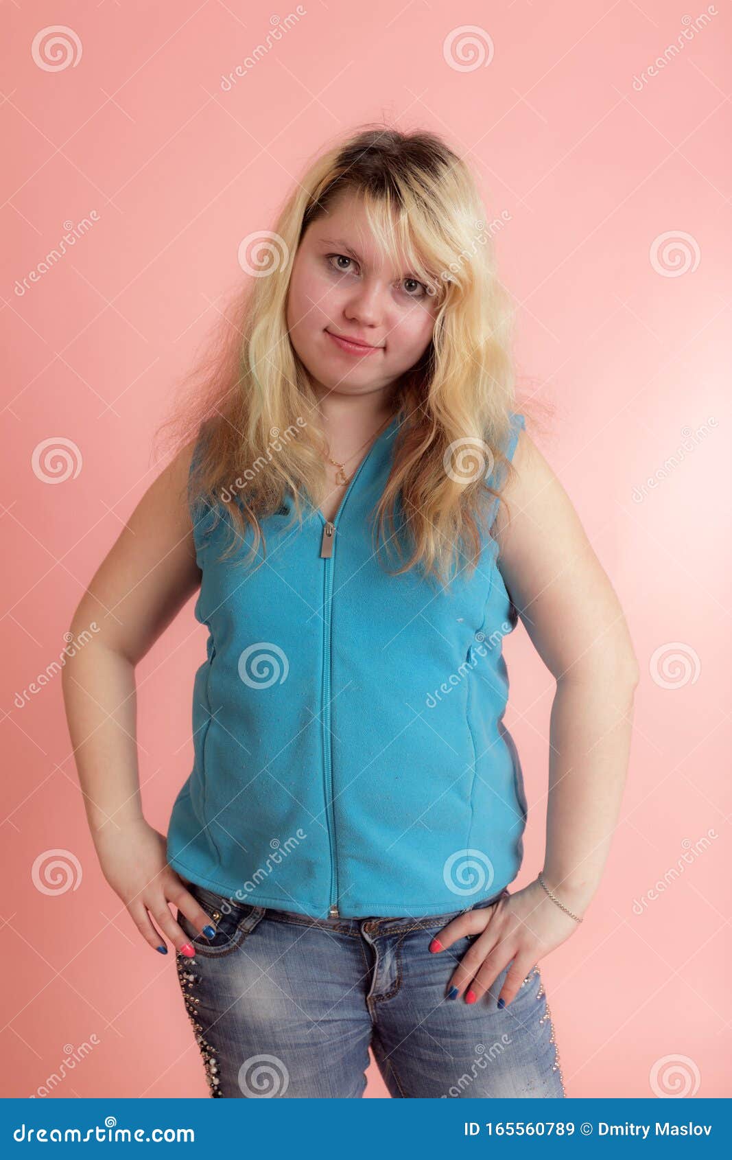 Studio portrait of a girl stock image. Image of sensual - 165560789