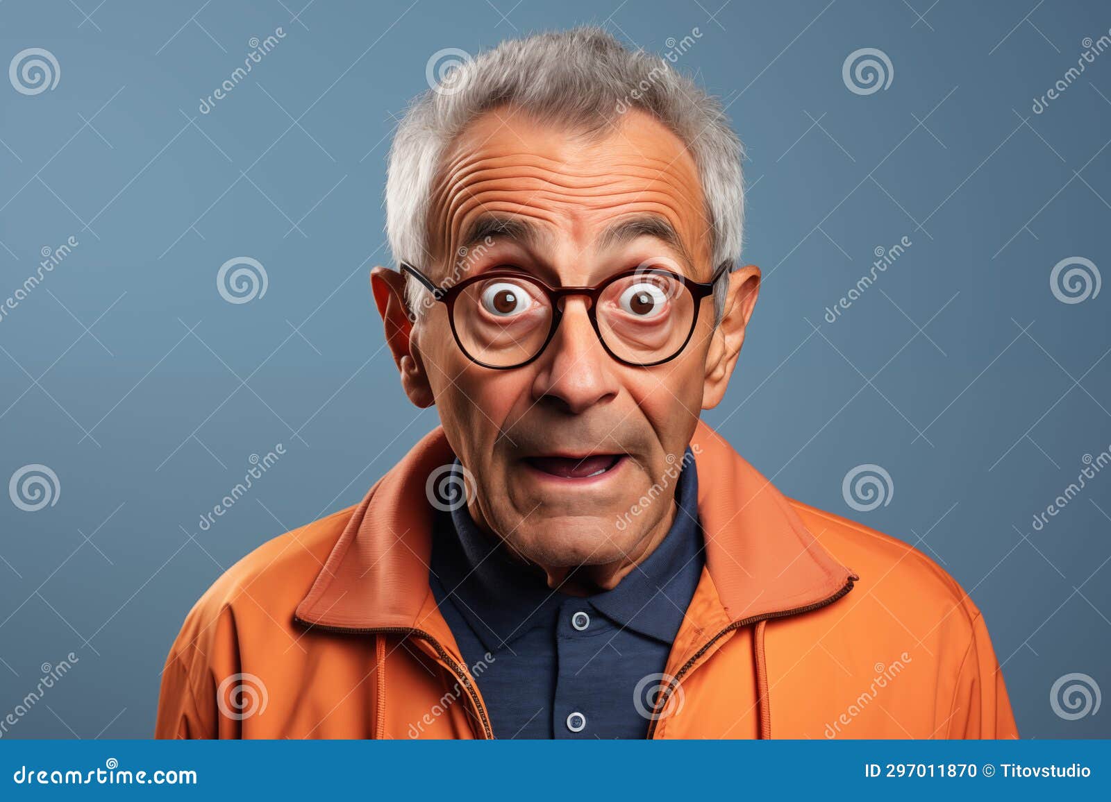 Studio Portrait of a Surprised Old Man Stock Photo - Image of surprise ... Studio Portrait of a Surprised Old Man Stock Photo - Image of surprise ...