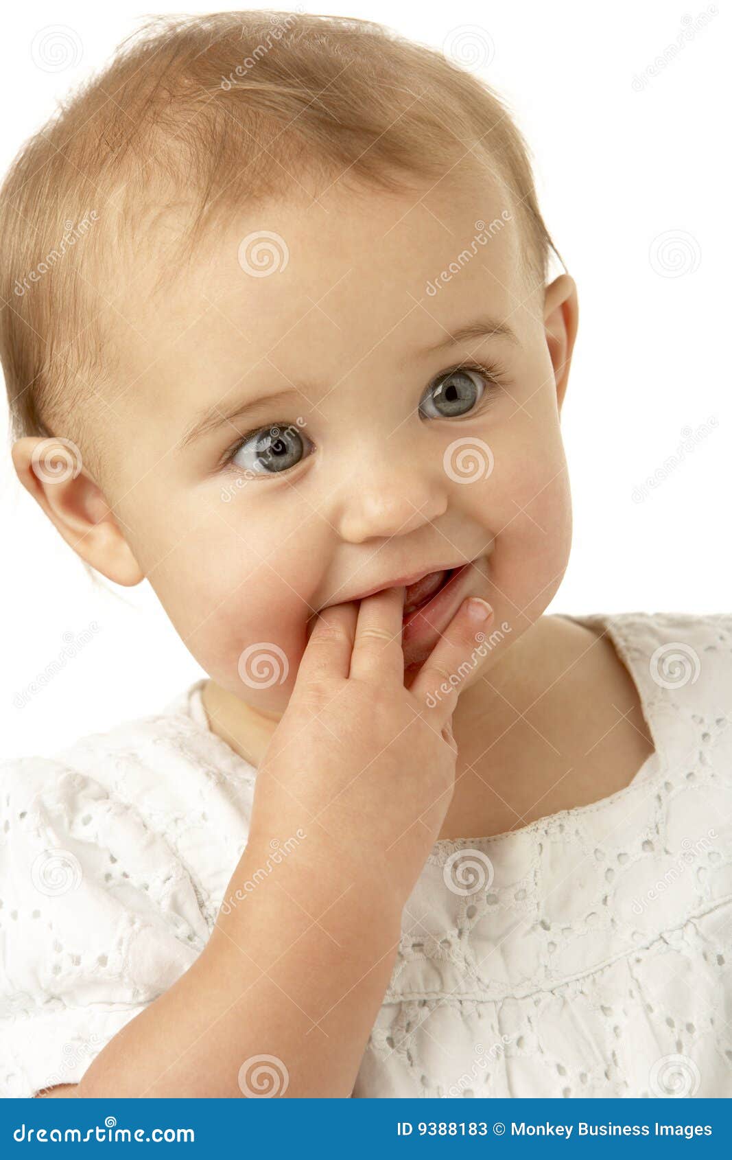 Studio Portrait of Toddler stock image. Image of beautiful - 9388183