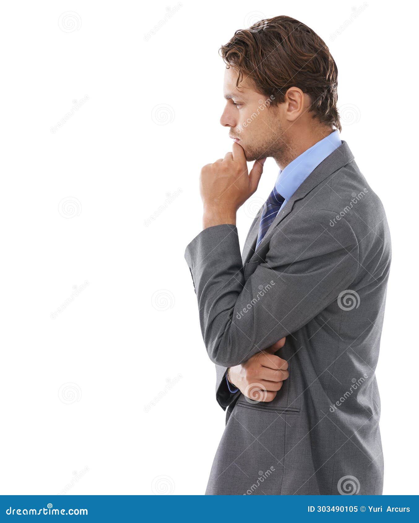 Studio Profile, Thinking and Business Man Ideas for Problem Solving ...