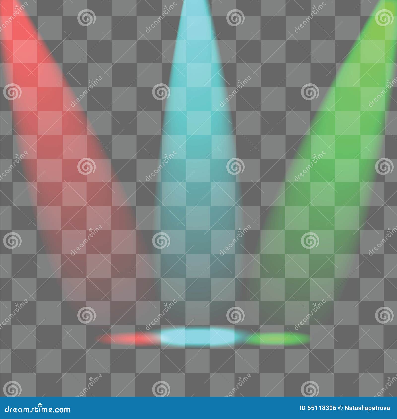 Studio and rays of light stock vector. Illustration of blank - 65118306