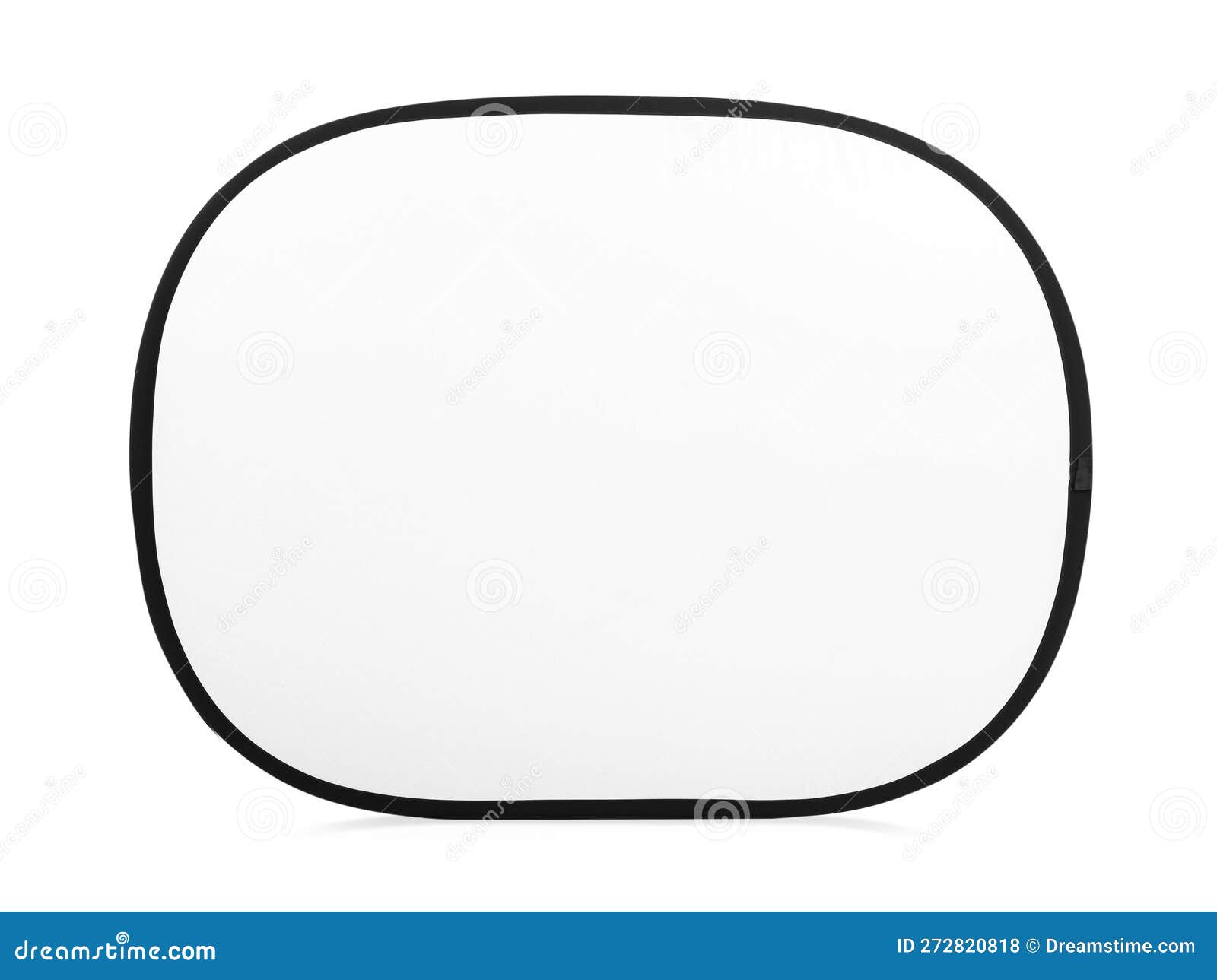 Studio Reflector Isolated on White. Professional Photographer S ...