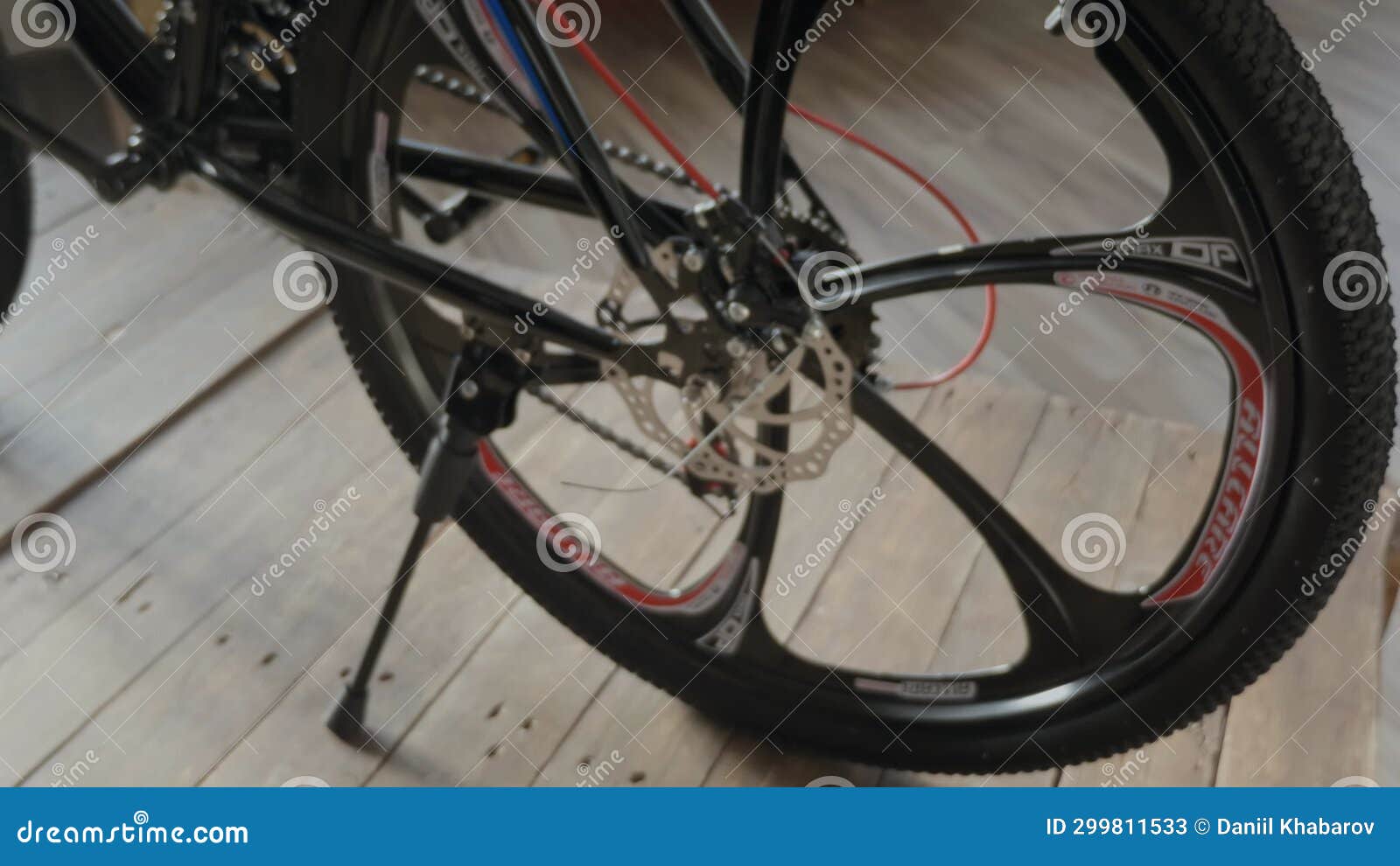 A Bicycle Footrest that Allows the Bicycle To Stand. High-performance Bicycle in Spotlight: a ...