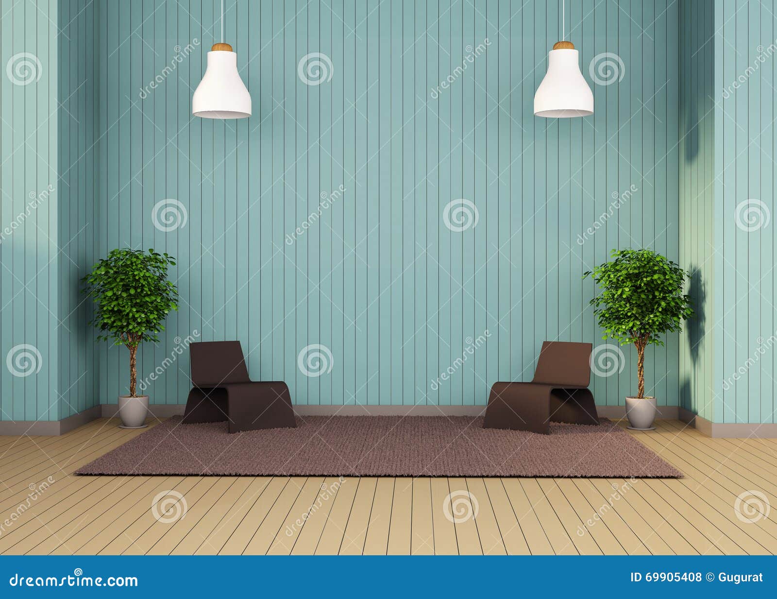 Arts Gallery Studio And Exhibition Minimal Chair And White Pictures ...